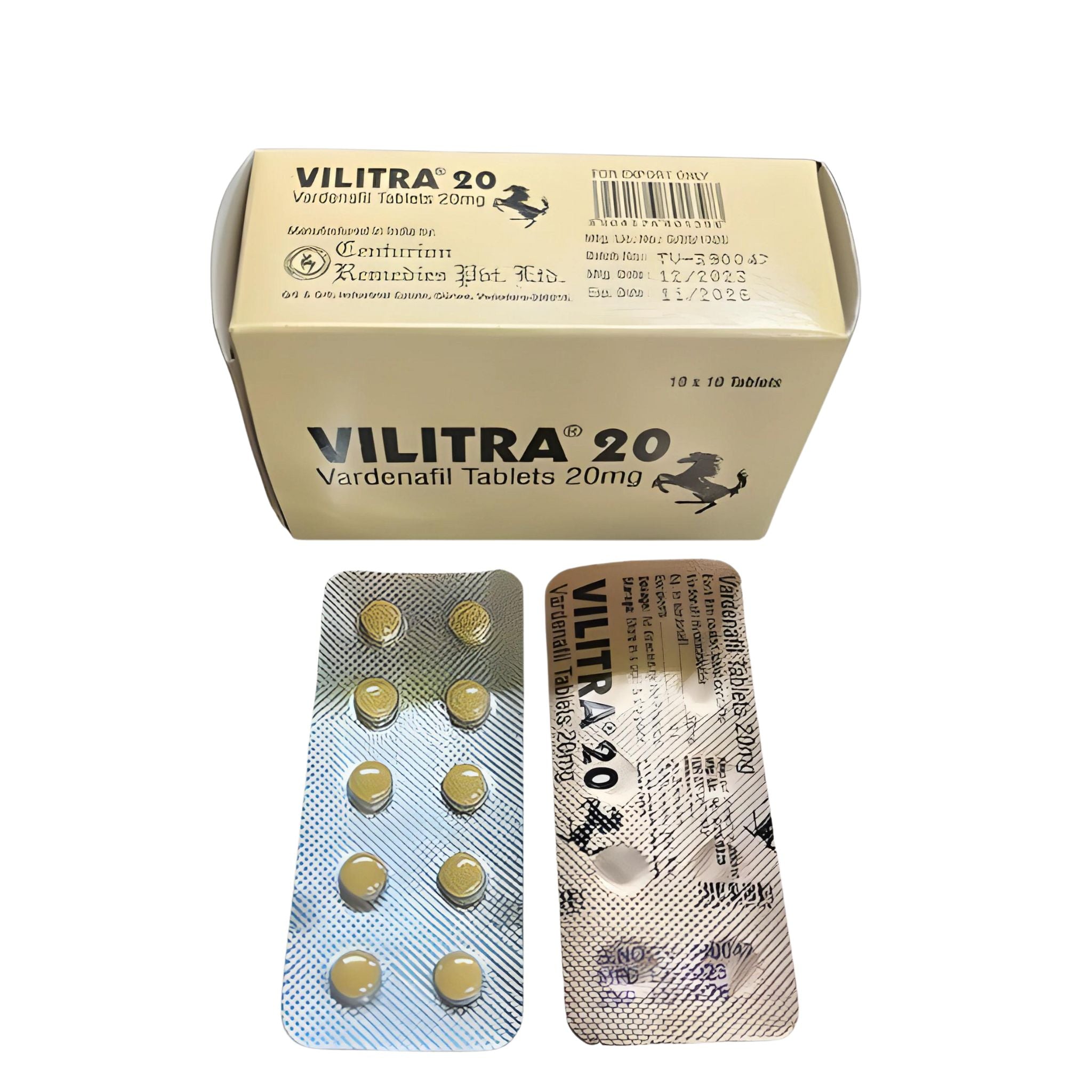 Vilitra 20 mg | $0.35/pill – ZaraMeds