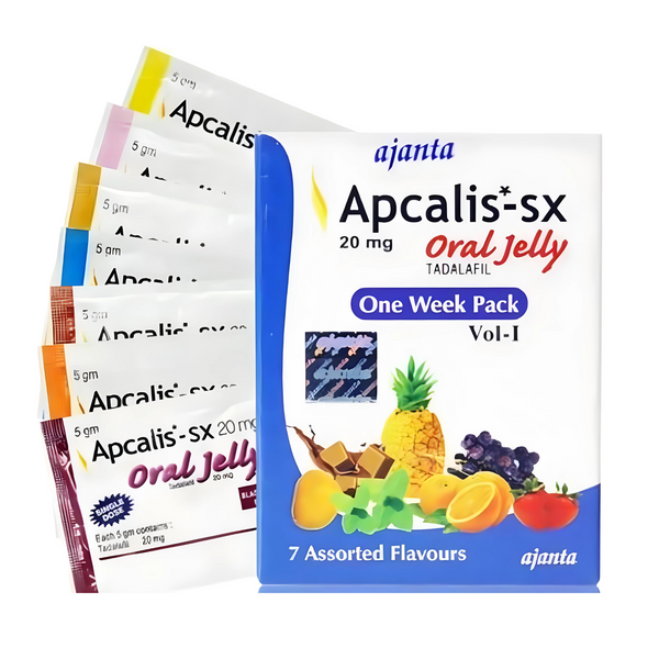 Apcalis SX Oral Jelly | 20 mg | $7.00/box – ZaraMeds